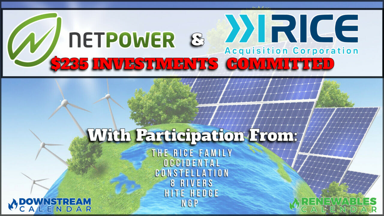 $235 Million in Investments Committed: NET Power to Combine with Rice ...